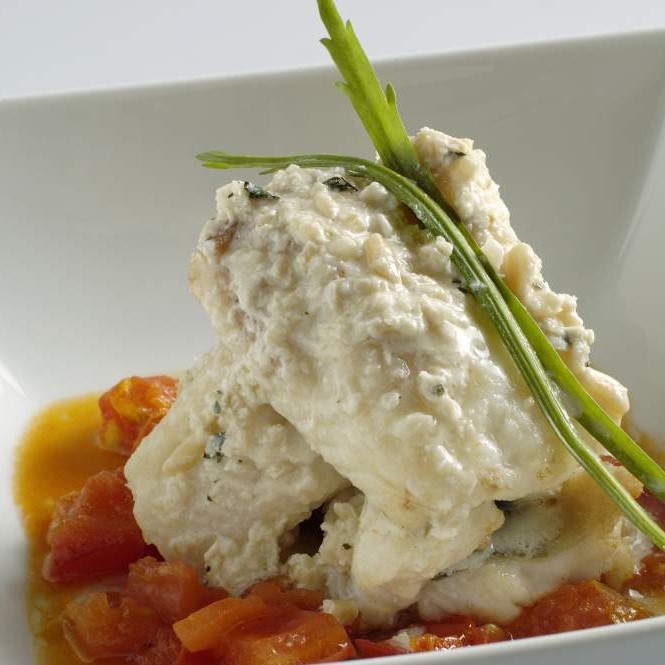 Congrio con huevos a la bilbilitana - Gastronomía Aragonesa